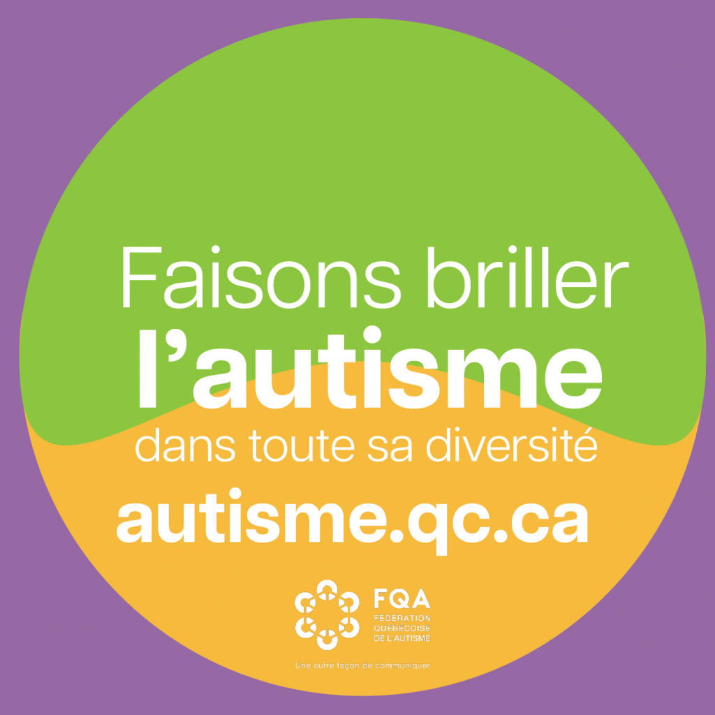 Avril : mois de l'autisme - Centre de services scolaire des Sommets